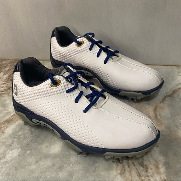 FootJoy | Shoes | Footjoy Dna Model 4523 Junior Golf Shoes Size M ...